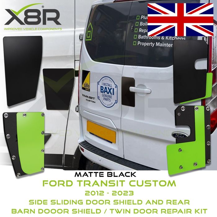 Ford Transit Custom Anti-Theft Combo Dual Kit Security Shields ...